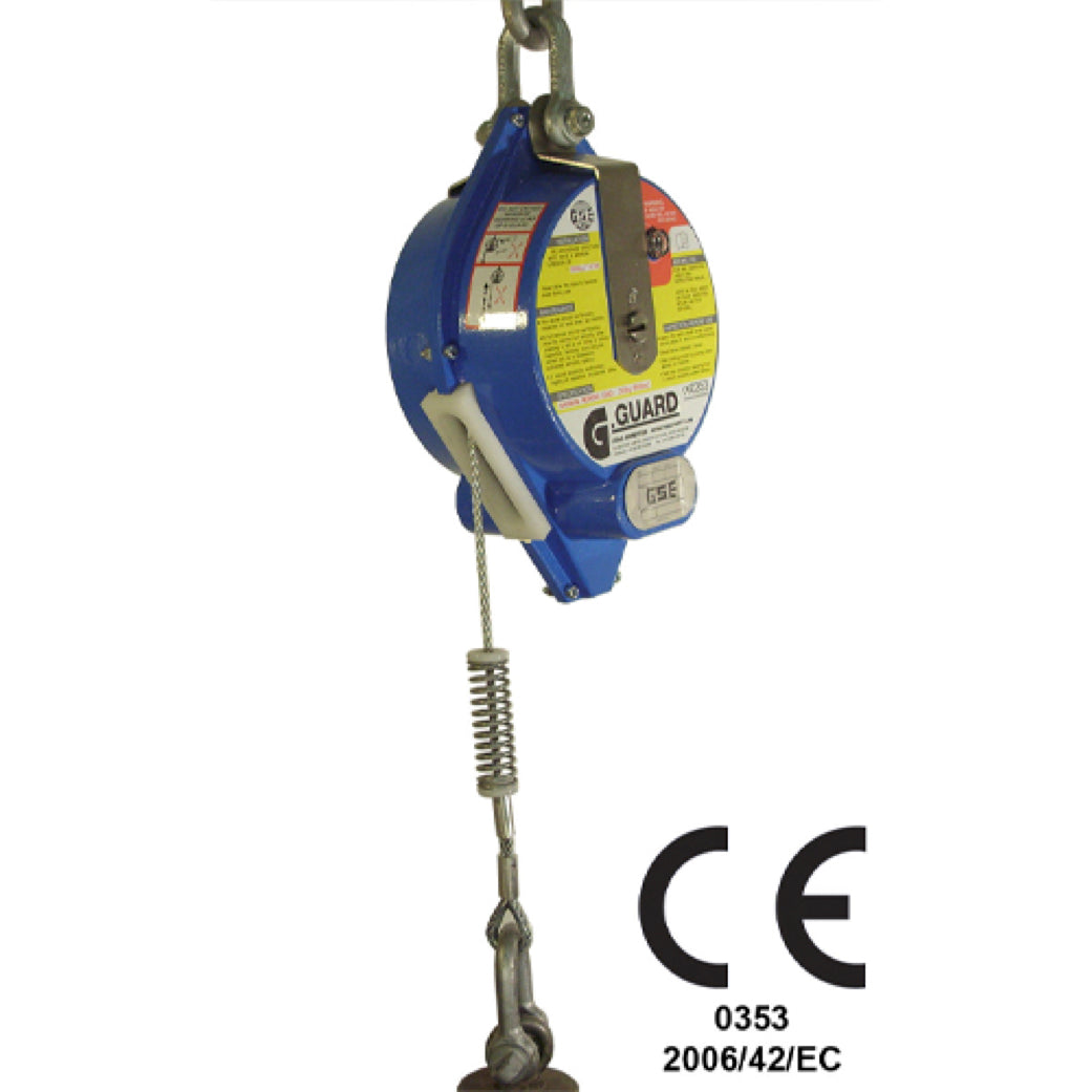 Guard 300kg SWL Load Arrestor Blocks - Galvanised Rope